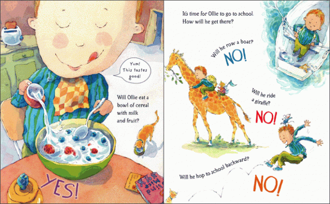 Ollie’s School Day: A Yes-and-No Book - Stephanie Calmenson